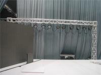 China Box Truss Aluminum Square 6 Way Corner Bolt Trussing Stage Lighting Stands for sale