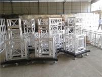 China 6082 T6 Aluminium Truss Square Light Series Outdoor Activities Roof Truss for sale