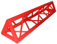 China Bolt Lighting Aluminum Spigot Truss Black 12m - 36m Diameter Ø 50mm 520kg - 800kg Max Loading for sale