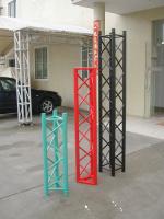 China Bolt Lighting Aluminum Spigot Truss Black 12m - 36m Diameter Ø 50mm 520kg - 800kg Max Loading for sale