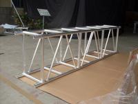 China Brightsome Silver Aluminum Spigot Truss Square Shape 840 - 4100KG Max Loading for sale