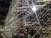 China 32 Feet Height Scaffolding Layer Truss Steel Outdoor For Concert Background for sale