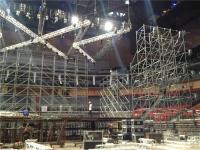 China 32 Feet Height Scaffolding Layer Truss Steel Outdoor For Concert Background for sale