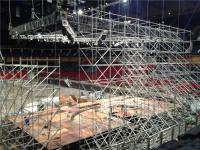 China 32 Feet Height Scaffolding Layer Truss Steel Outdoor For Concert Background for sale