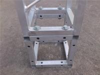 China 1m 2m 3m Screw Aluminum Square Truss Systems 250x250 mm 3kg per meter for sale