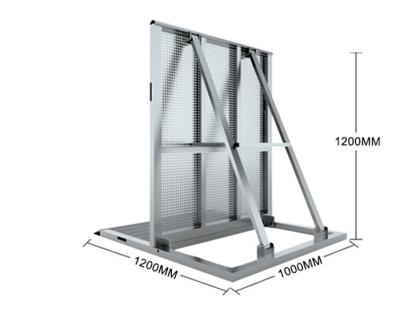 China T8 Aluminum Crowd Control Barrier Stage Barricades For Outdoor Project for sale