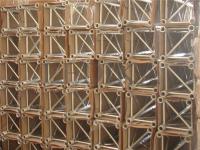 China Indoor Outdoor Events Light Truss 387mm Silver Square Spigot Truss for sale