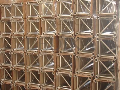 China Indoor Outdoor Events Light Truss 387mm Silver Square Spigot Truss for sale