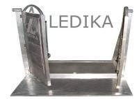 China Silver Folding Crowd Control Fencing / Barricades For Big Show Performance for sale