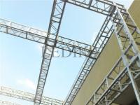 China Colorful Screw Aluminum Square Truss 250x250mm 3kg Per Meter ISO9001 for sale