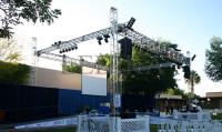 China Outdoor Events Aluminum Square Truss System Bolt Connect Truss for sale