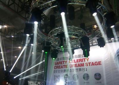 China Rotating Aluminum Spigot Truss Circular Lighting Energy Save For Bar for sale