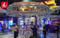 China Rotating Aluminum Spigot Truss Stage Lighting Truss Circle Black White for sale
