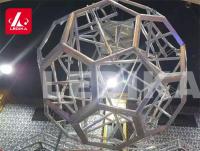 China Rotating Aluminum Spigot Truss Stage Lighting Truss Circle Black White for sale