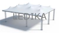 China 1x1 Feet Display Aluminum Stage Truss For Indoor Outdoor Events for sale
