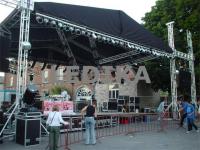 China Aluminium Treliça Bolt Spigot Truss System For Display Event for sale