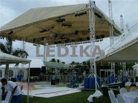 China Aluminium Treliça Bolt Spigot Truss System For Display Event for sale