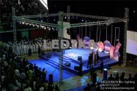China Aluminum Bolt Square Truss Systems Aluminum Box Truss For Outdoor Event for sale
