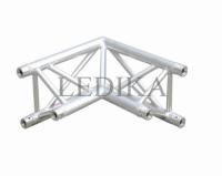 China Customized Aluminum Square Truss Segments Corners 2 / 3 / 4 / 6 Way Square Corner for sale