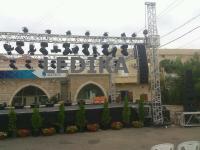 China 6082 T6 Aluminium Box Truss 287mm -1000mm For Outdoor Performance for sale