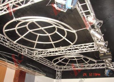 China Bespoke Color Aluminium Box Truss Aluminium Triangle Truss Round Truss for sale