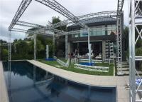 China Decoration Aluminum Spigot Heavy Duty Truss Silver Customized for sale