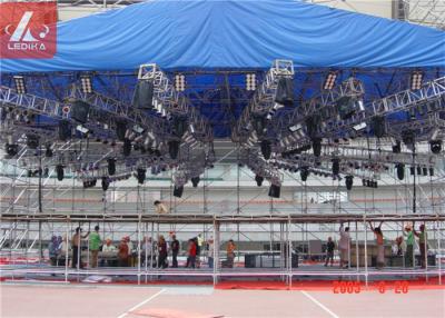 China Exhibit Truss Heavy Duty Box Aluminum Spigot 20m - 40m Span for sale