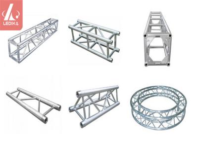 China White Revolving Lighting Aluminum Square Truss For Bar Circular Truss for sale