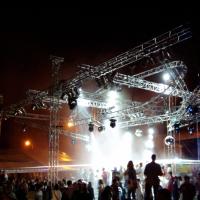 China Galvanized Aluminum Roof Truss Stand Frame Display 4000mm Length for sale