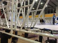 China 520 x 950mm Square Medium Folding Truss For Exhibition for sale