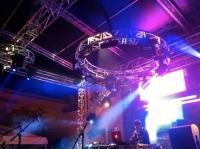 China Decoration Space Stage Truss Roof System Hanging Truss Tower System for sale