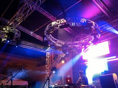 China Decoration Space Stage Truss Roof System Hanging Truss Tower System for sale