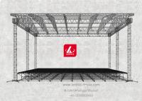 China Lightweight Modular Aluminum Stage Platform 18mm Antiskid Plywood for sale