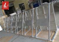 China Foldable Remotable Aluminium Alloy Crowd Barrier For Outdoor Concert for sale