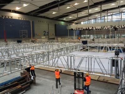 China Folding Box Truss Heavy Duty Folding Truss 19.8 x 39.4 Spigot for sale