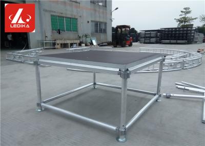 China Anti Fire Anti Slip Adjustable Aluminum Stage Platform For Outdoor Indoor Event for sale