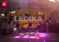 China Lightweight Rotating Circle Shaped Aluminum Trusses For Event / Club / Big Show for sale