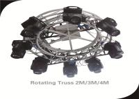 China Lightweight Rotating Circle Shaped Aluminum Trusses For Event / Club / Big Show for sale