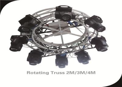 China Lightweight Rotating Circle Shaped Aluminum Trusses For Event / Club / Big Show for sale