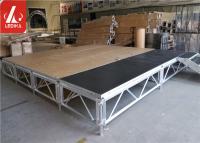 China Convenient Assemble Adjustable Leg Stage Platform Strong Structure Height 1.0 - 2.0m for sale