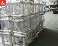 China ISO 9001 Aluminum Spigot Truss / Conical Trusses 6 Way Box Corner Stage Truss Systems for sale