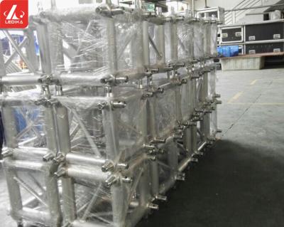 China ISO 9001 Aluminum Spigot Truss / Conical Trusses 6 Way Box Corner Stage Truss Systems for sale