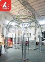China Wedding / Event / Party Crowd Control Barrier Circle Shape White Stage Truss for sale