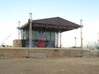 China Concert 6082 - T6 Aluminium Roof Trusses For Outdoor Event Stage Custom Size for sale