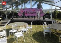 China Lectern Podium Aluminum Square Truss / Triangle Tilted Truss Customized Length for sale
