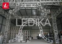 China 6082 Aluminum Lighting Dj Truss System Square Box Bolt Truss for sale