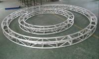 China OEM KTV Circular Aluminum Truss Curved Lighting Truss System for sale