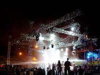 China Global Aluminum Stage Lighting Truss Spigot Arc - Shaped  Indoor for sale