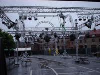 China Global Aluminum Stage Lighting Truss Spigot Arc - Shaped  Indoor for sale