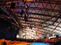 China Aluminum Square Stage Box Spigot Truss Structure For Outdoor for sale